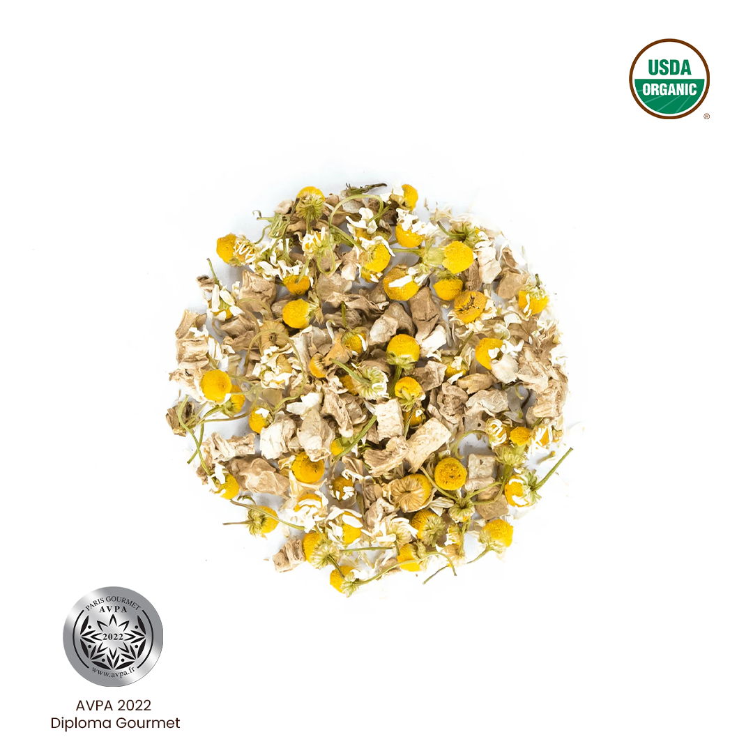 Chamomile Ginger | Organic Award Winning Herbal Blend | Nepal Tea Wholesale